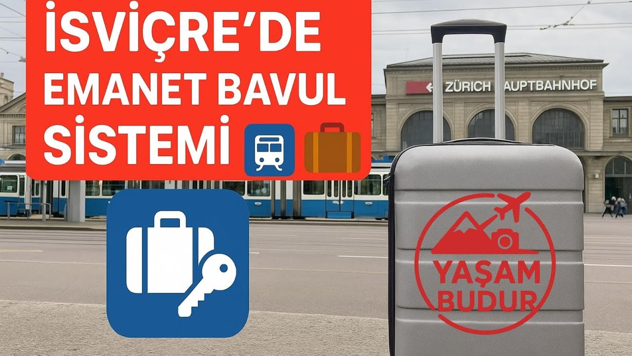 İsviçre Tren İstasyonlarında Emanet Bavul Sistemi Nasıl Çalışıyor ...