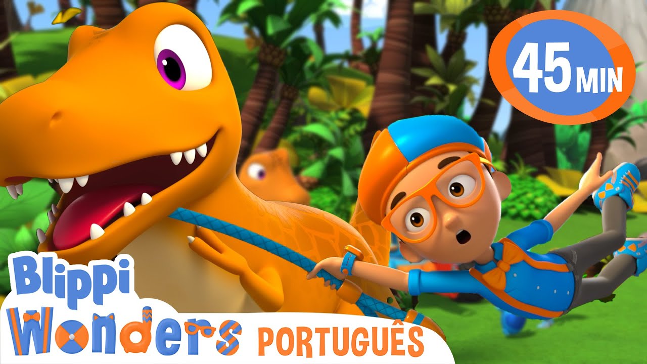 Pet T-Rex | Blippi Brasil | Desenhos Animados Educativos - YouTube