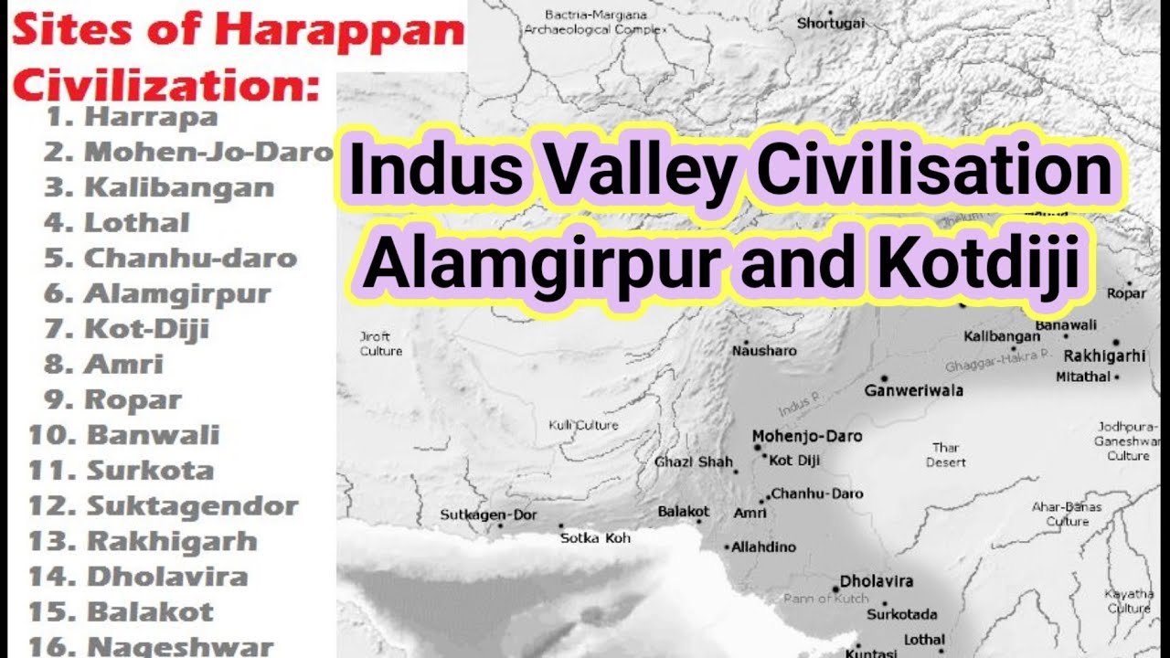 Indus Valley Civilisation site Alamgirpur and Kotdiji describe by PATHY ...