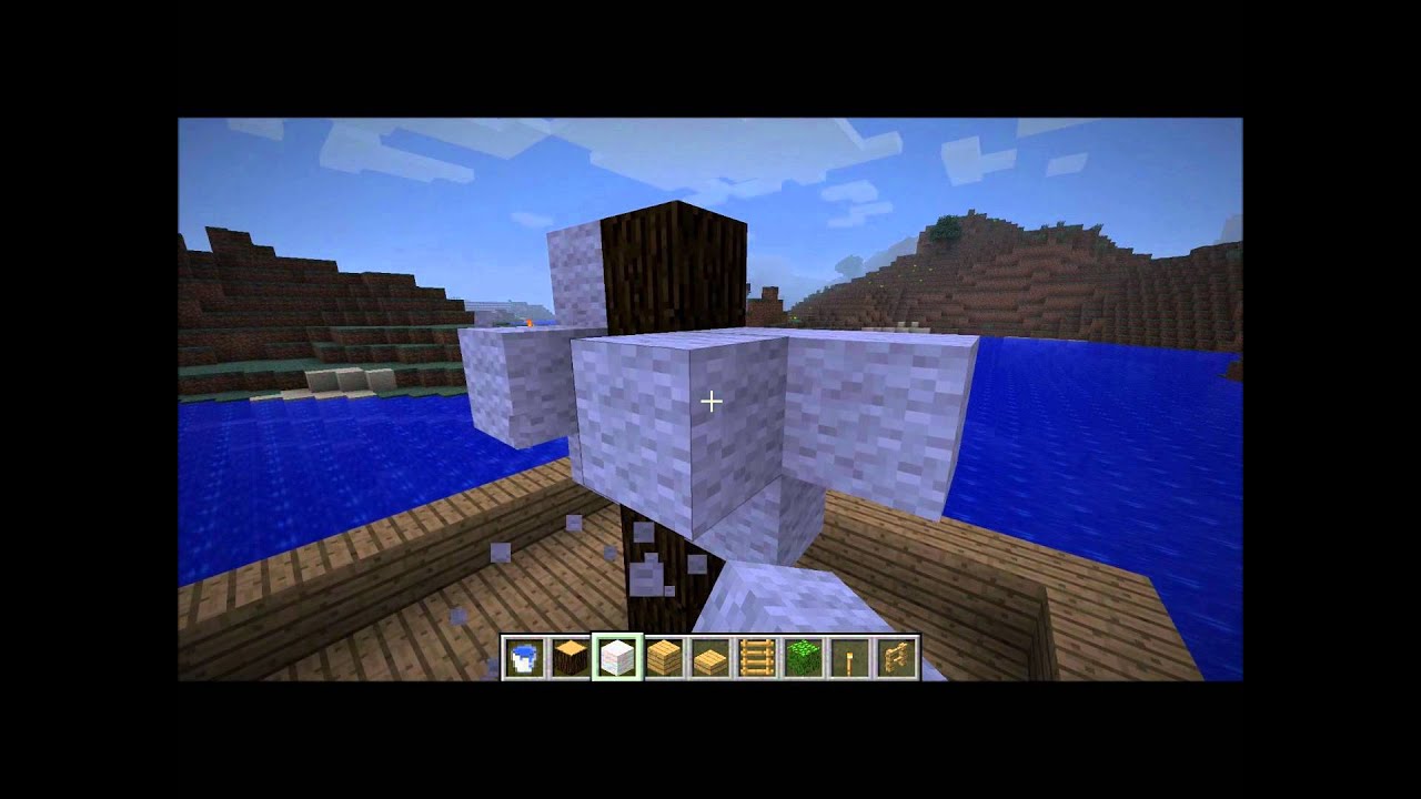 Tutorial - How to build a Boat in Minecraft - YouTube