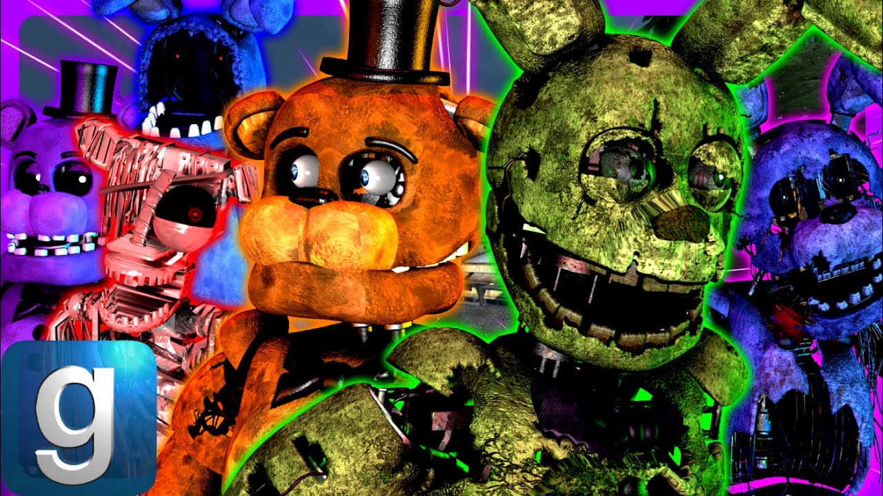 The Story of Shadow Freddy and Fred Bear! [Part 4] | GMOD FNaF - YouTube