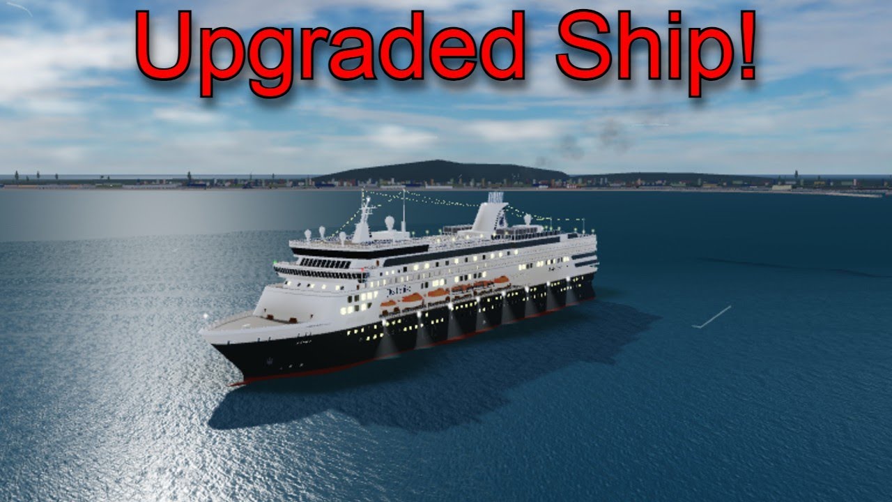 I Got The Statendam Class! Roblox Cruise Ship Simulator - YouTube