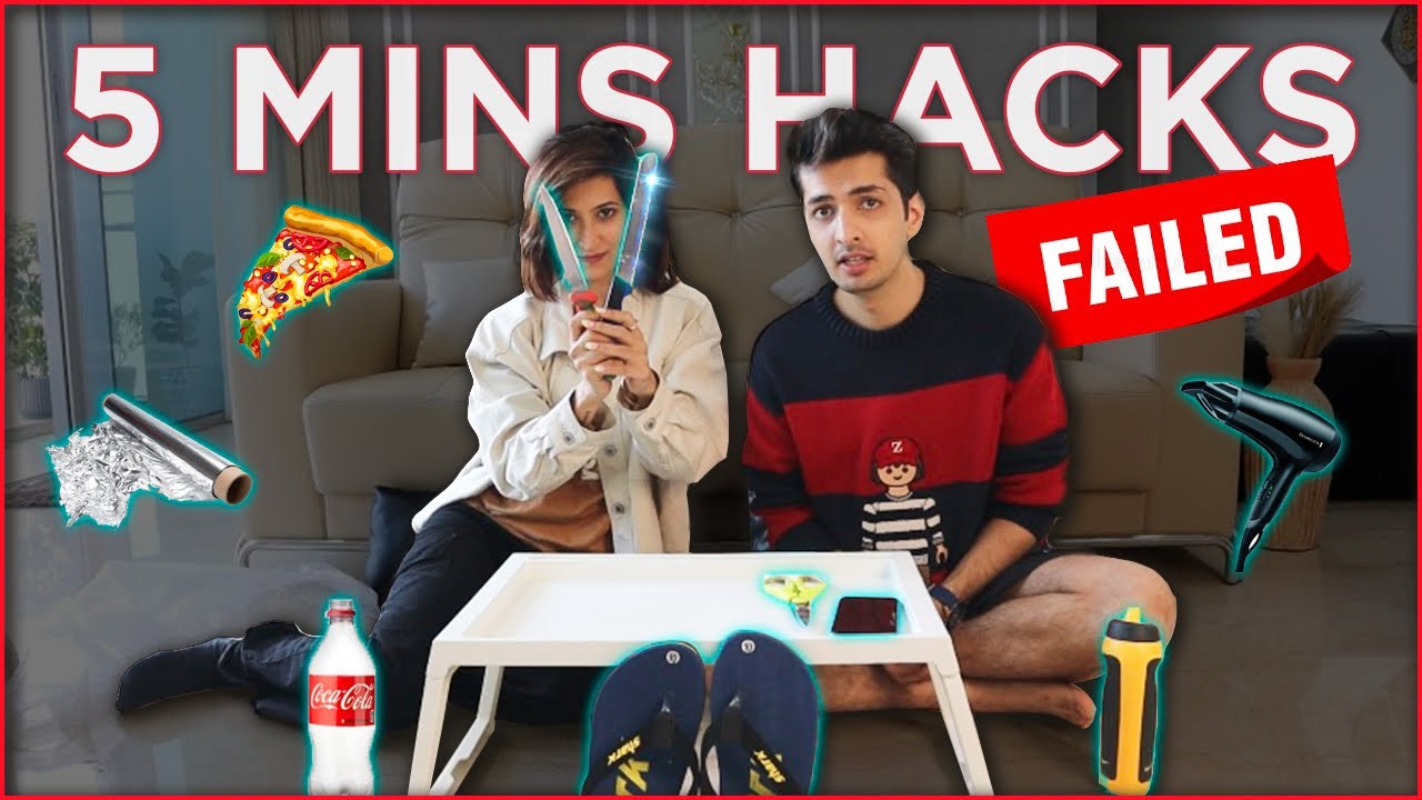 Dangerous 5 min hacks from Internet - YouTube