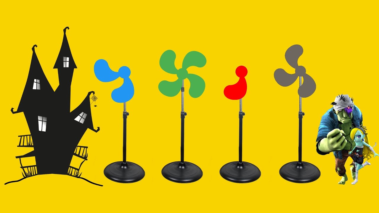 Destroyed Fake Fan Blade Spinning - YouTube