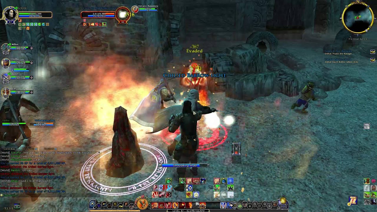 LOTRO: RK Gameplay #81 - Thadur (Great Barrow) | Lord of the Rings ...