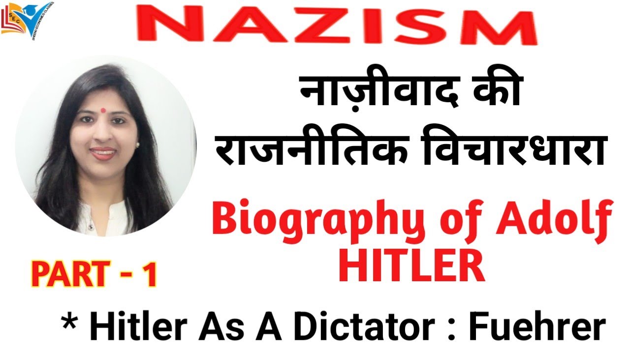 Nazism | Adolf Hitler's Life Sketch | Political Ideology | Part - 1/6 ...