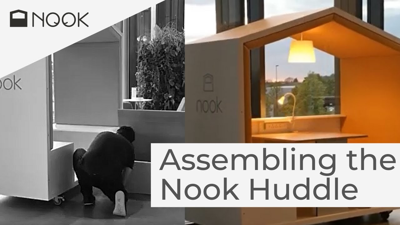 Science Park Nook Huddle Pod Build Timelapse - YouTube