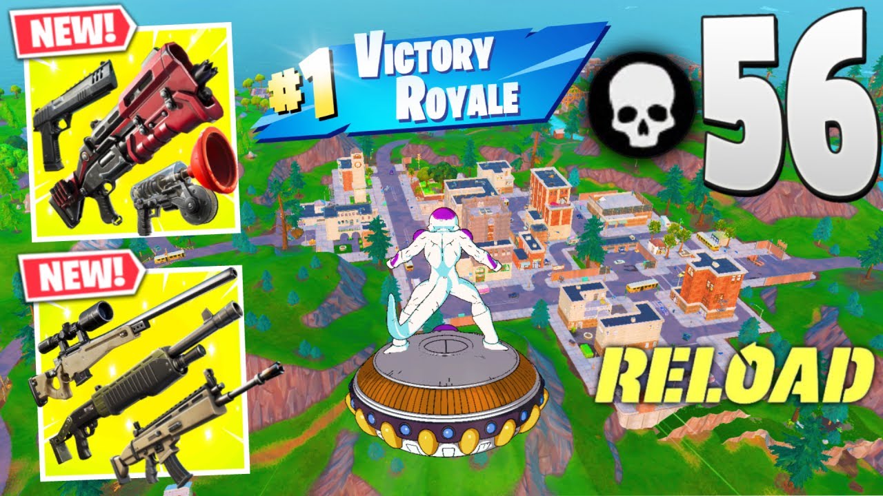 56 Elimination Solo Vs Squads RELOAD Gameplay Win (Fortnite Chapter 5 ...