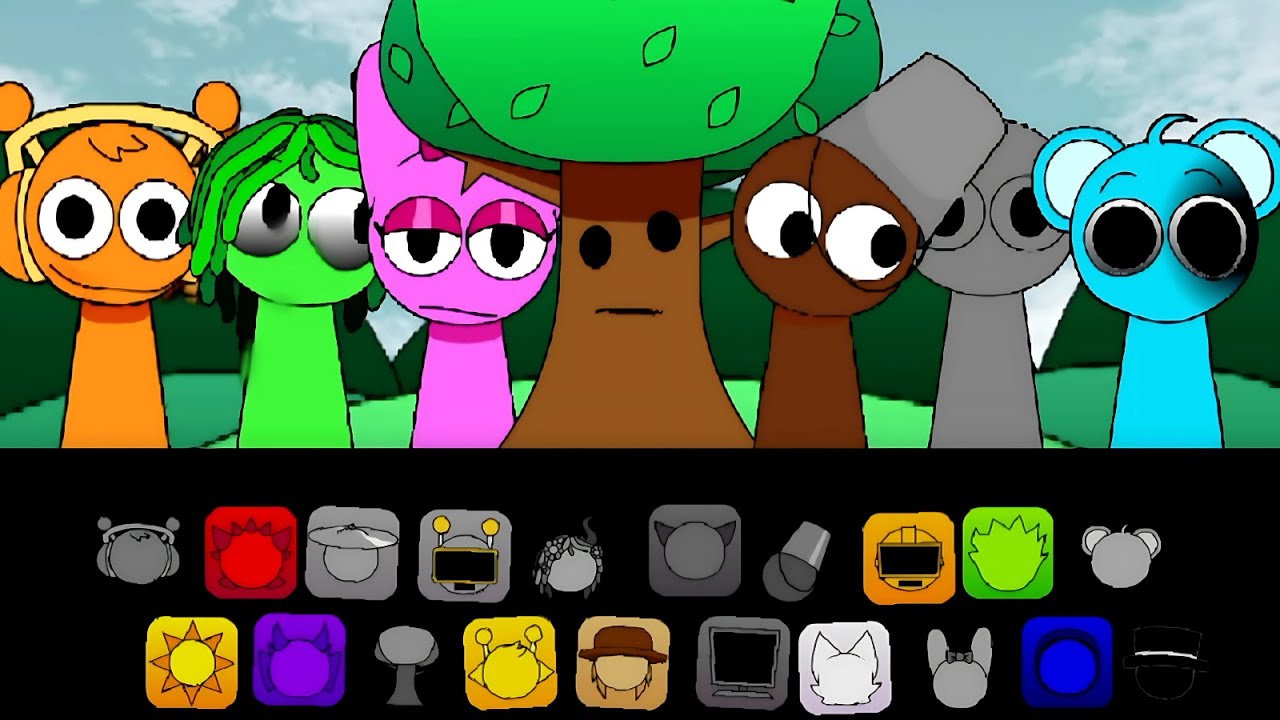 Sprunki Pyramixed Regretful: Full Character Overview - YouTube
