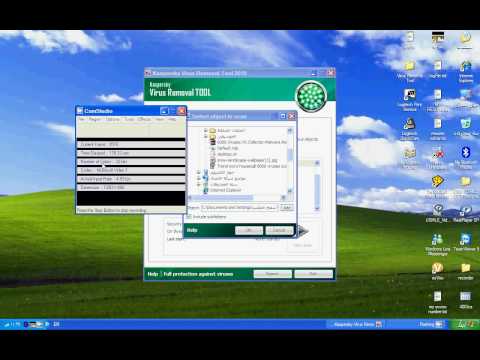 Kaspersky scan test against 6000 viruses