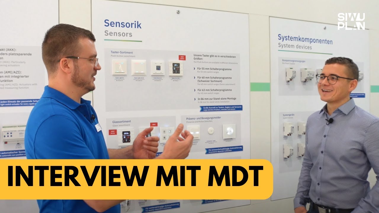 Light & Building Interview mit MDT| Neuer Glastaster Smart II 2.0 ...