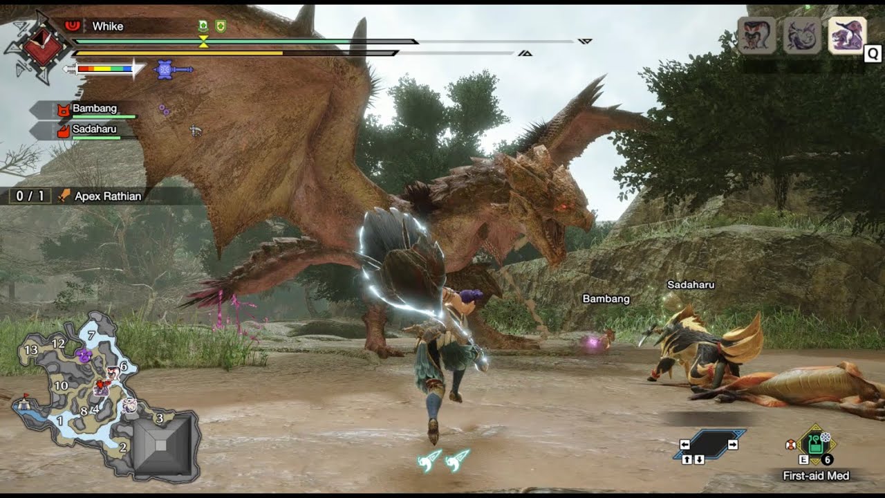 MonHun Rice - Apex Rathian Solo Hammer - YouTube