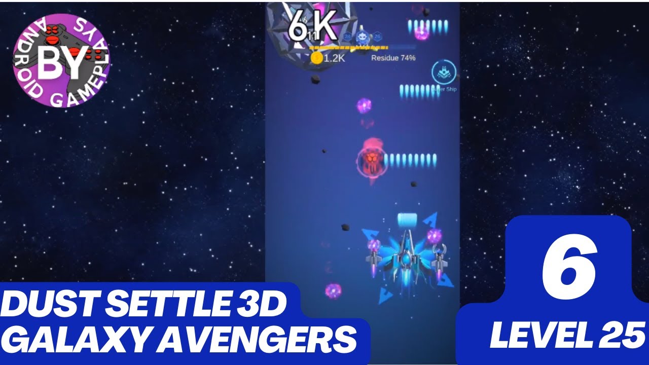 Dust Settle 3D - GalaxyAvengers | Walkthrough Level 25 | Android ...