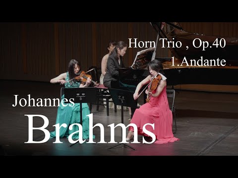 Horn Trio, Op.40 (Johannes Brahms) 1.Andante - YouTube