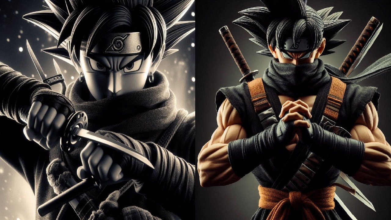 QHPS: Goku en Naruto. El Ninja Son Goku. CAPITULO 2. - YouTube