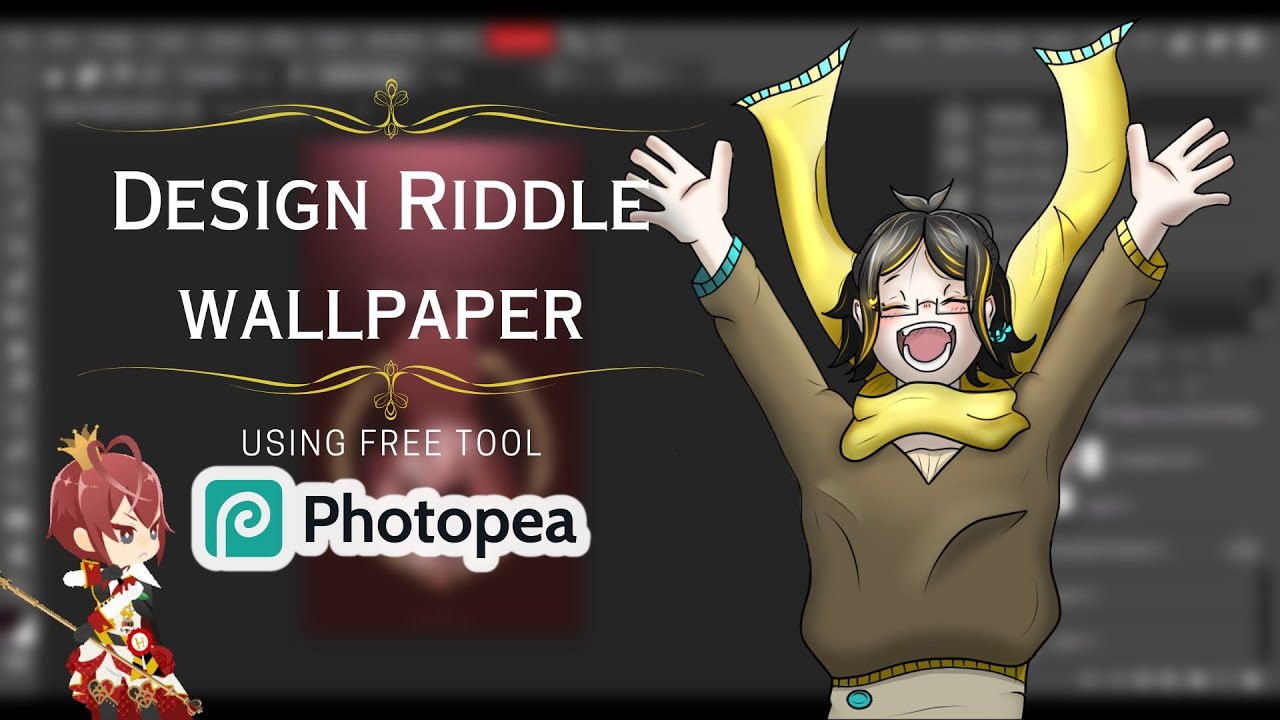 DESIGN USING FREE TOOLS. Photopea tutorials (part 2) - YouTube