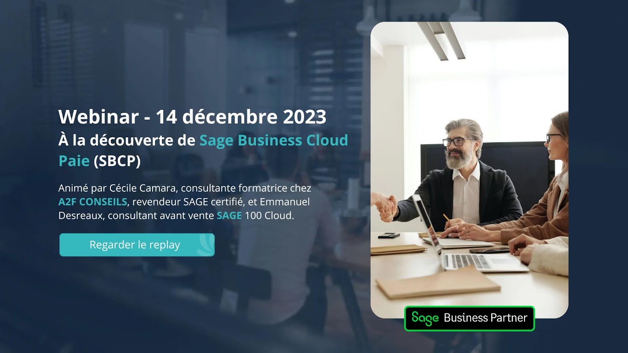 Webinaire 14/12/23 - À la découverte de Sage Business Cloud Paie (SBCP ...