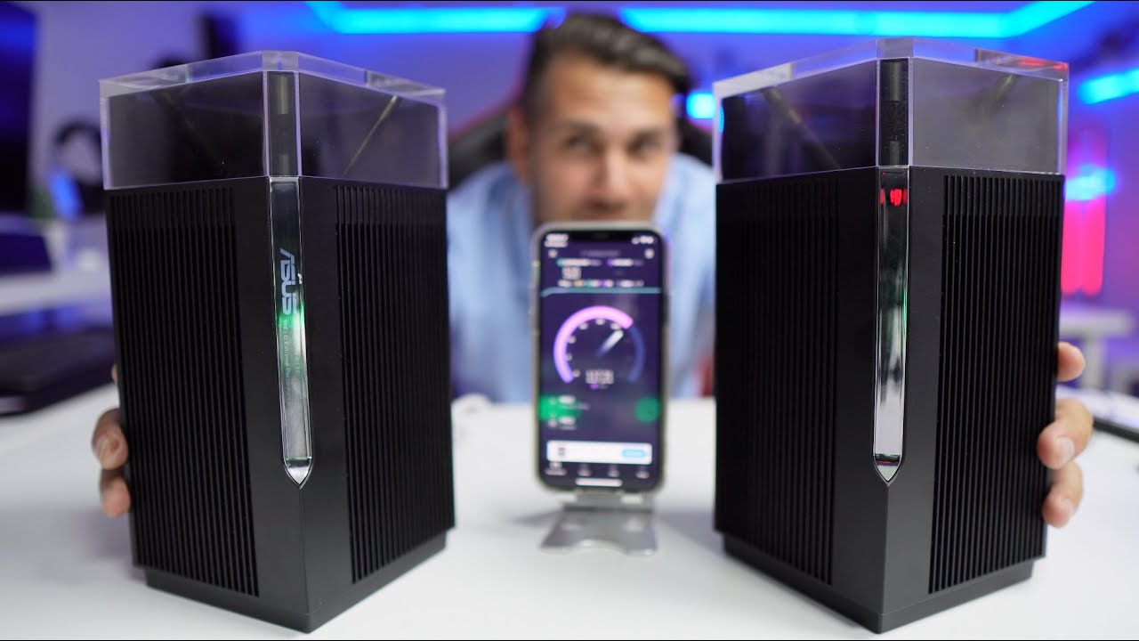 Asus ZenWifi Pro XT12 Mesh Cobertura e Velocidades - YouTube