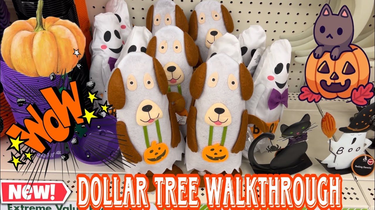 Dollar Tree NEW Walkthrough Halloween & Fall #dollartree #walkthrough # ...