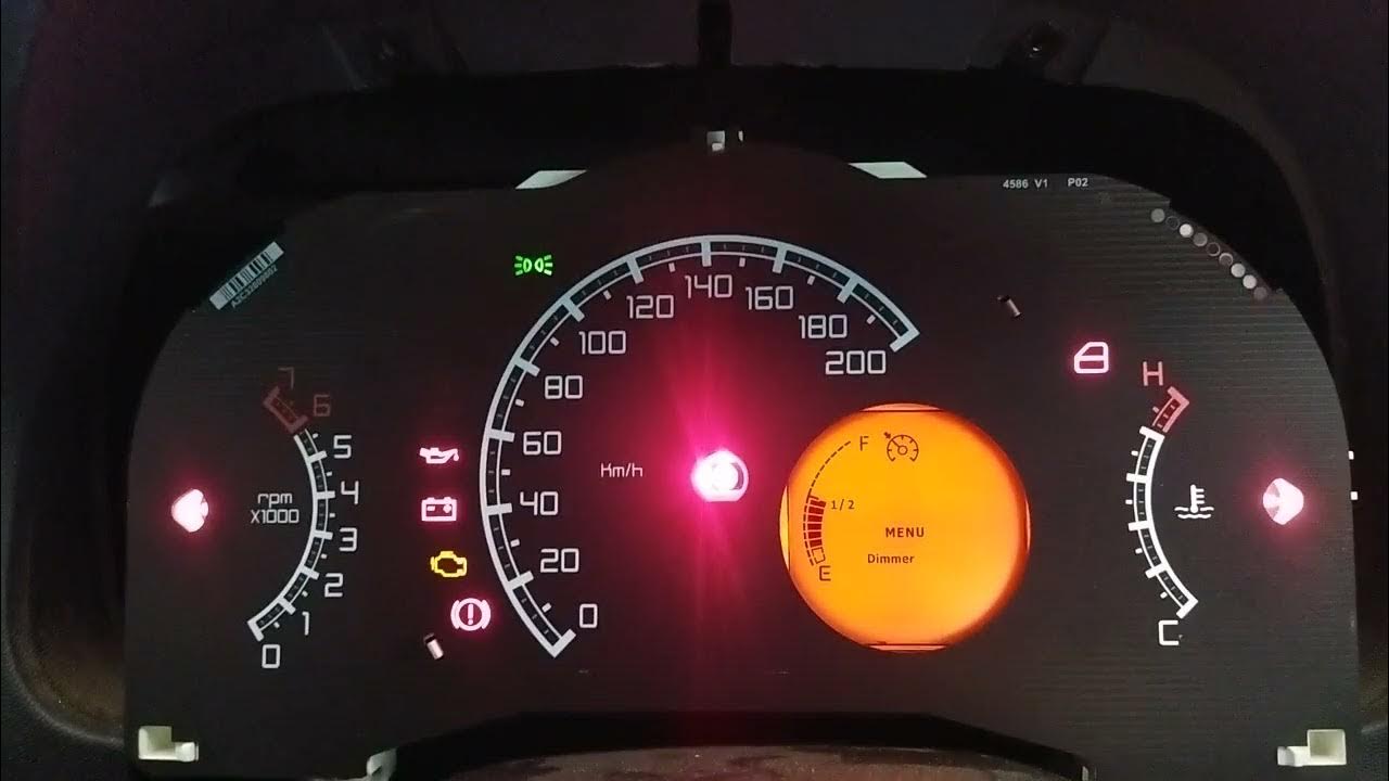 Conserto da iluminação do painel de instrumentos Fiat Strada 2015 ...