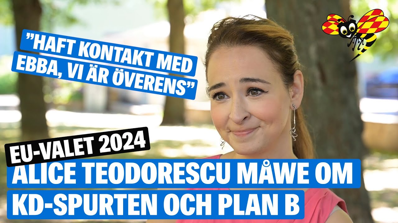 Expressen följer Alice Teodorescu Måwe (KD) under en dag - YouTube