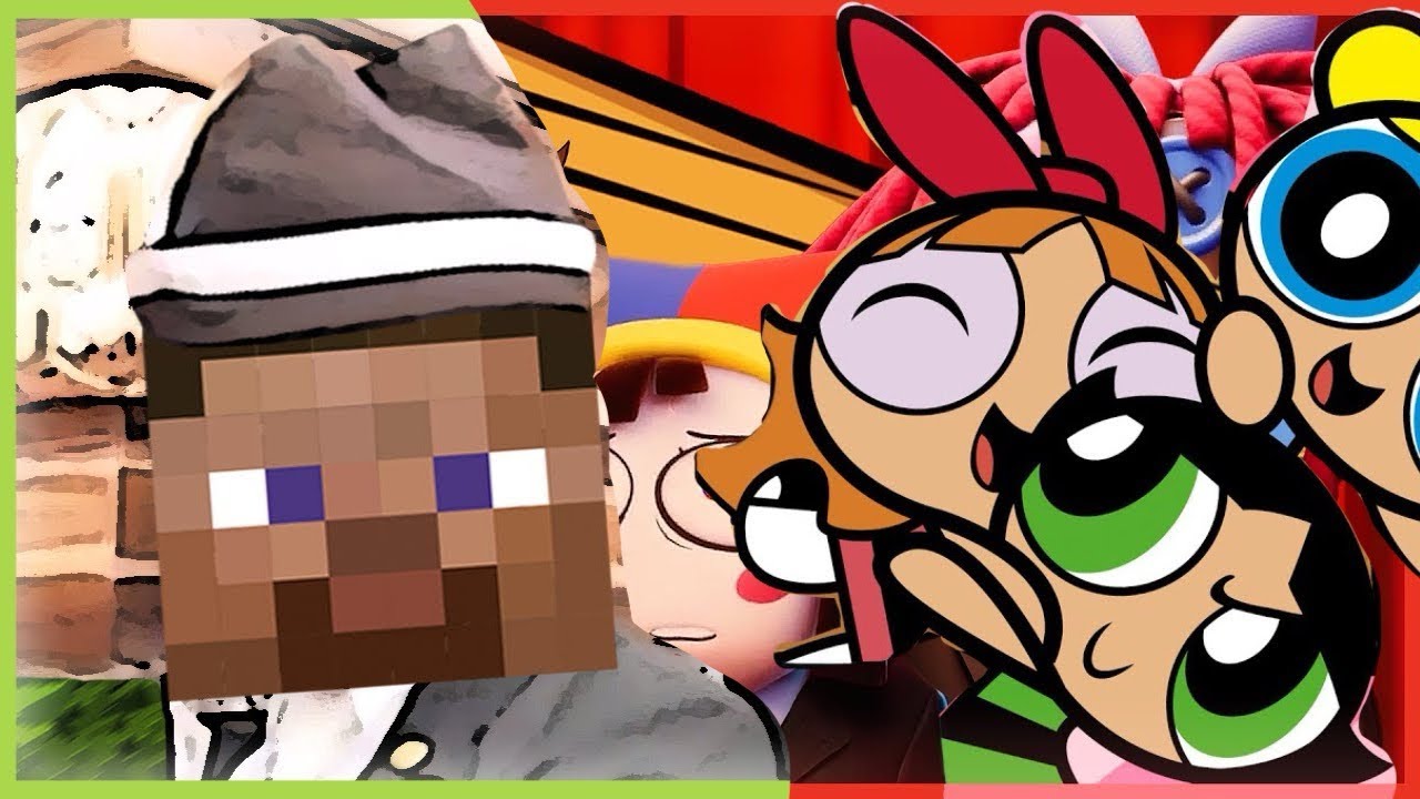 Minecraft & The Amazing Digital Circus & The Powerpuff Girls Coffin ...