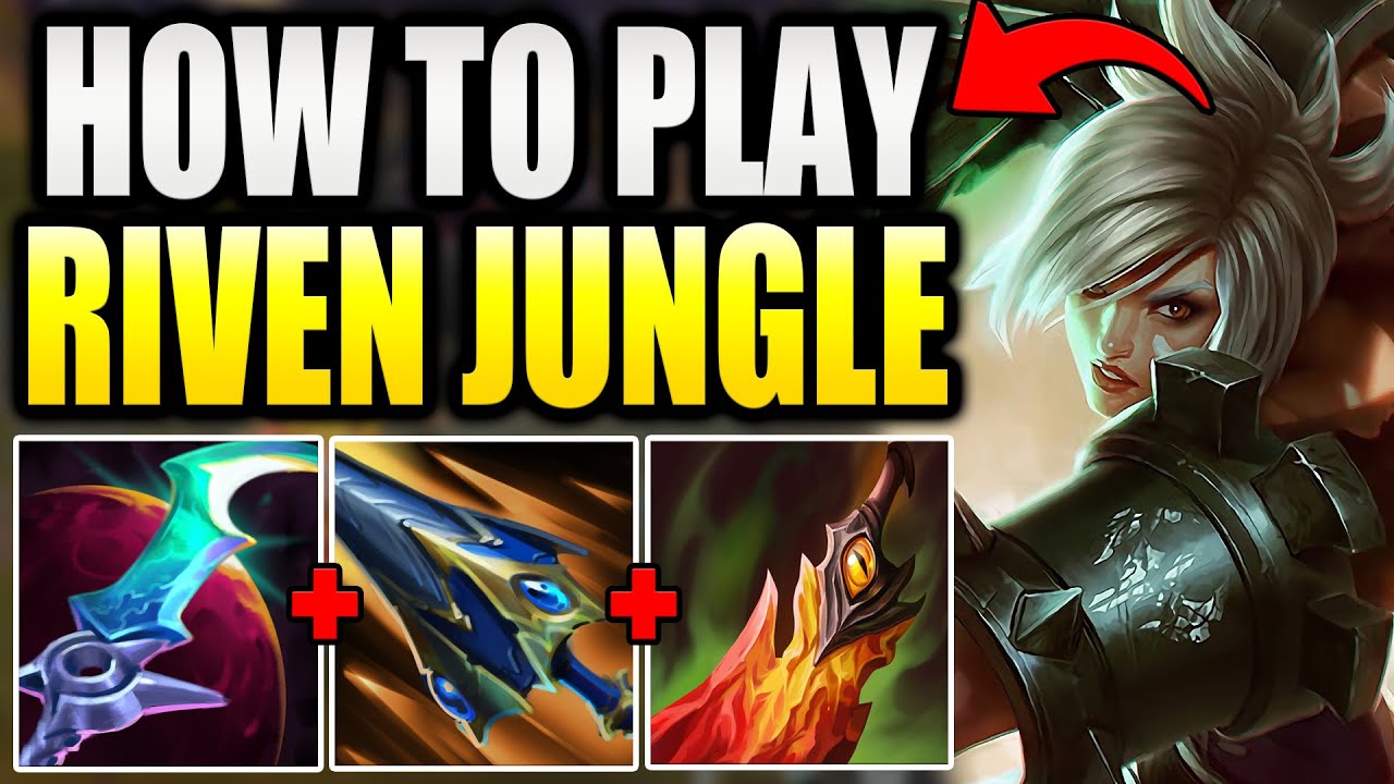 HOW TO PLAY RIVEN JUNGLE IN ORDER TO CARRY YOUR SOLO Q GAMES! - YouTube