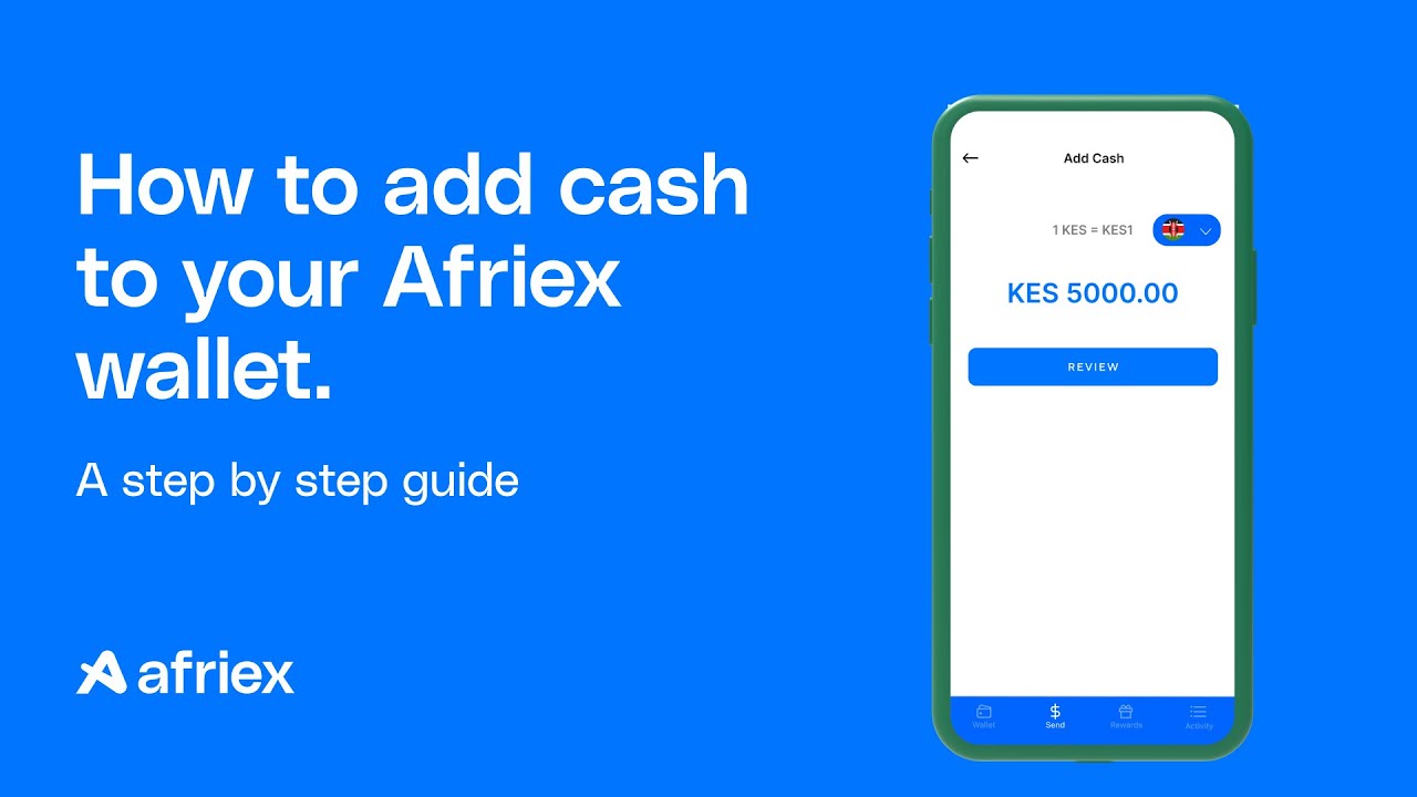 How to Add cash to your Afriex Wallet - YouTube