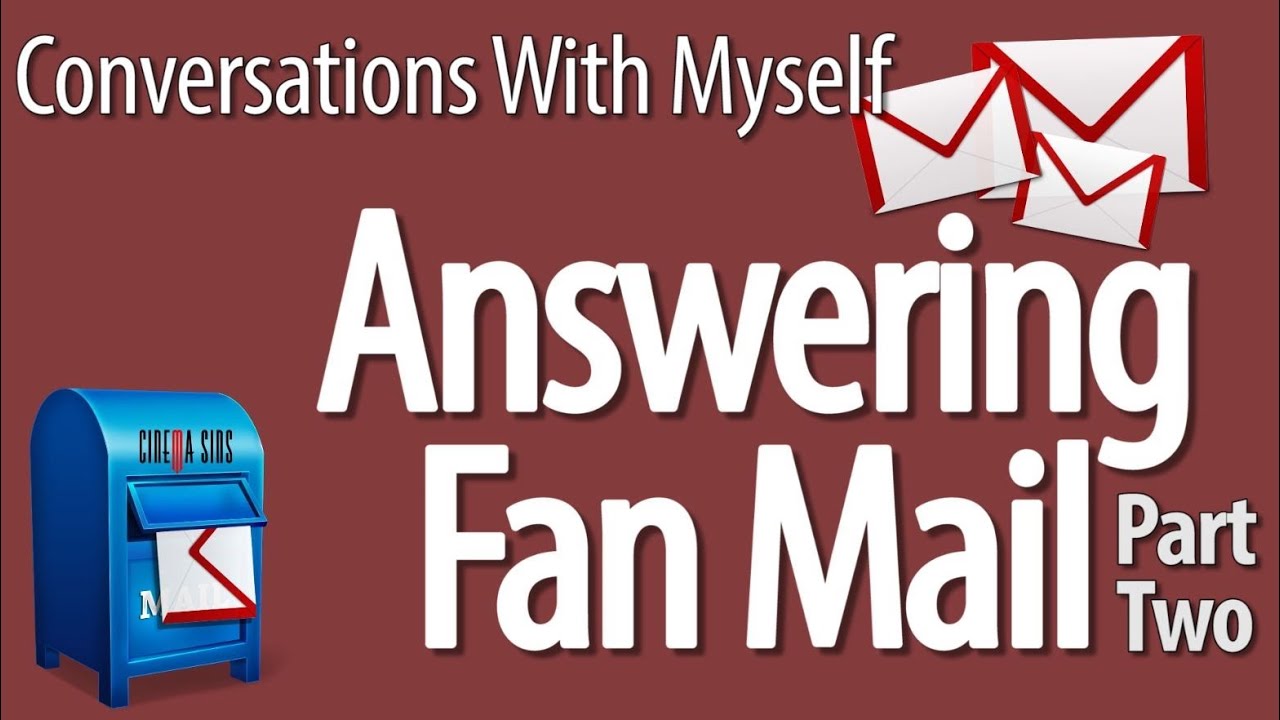 Answering Fan Mail - Part 2 - Conversations With Myself - YouTube