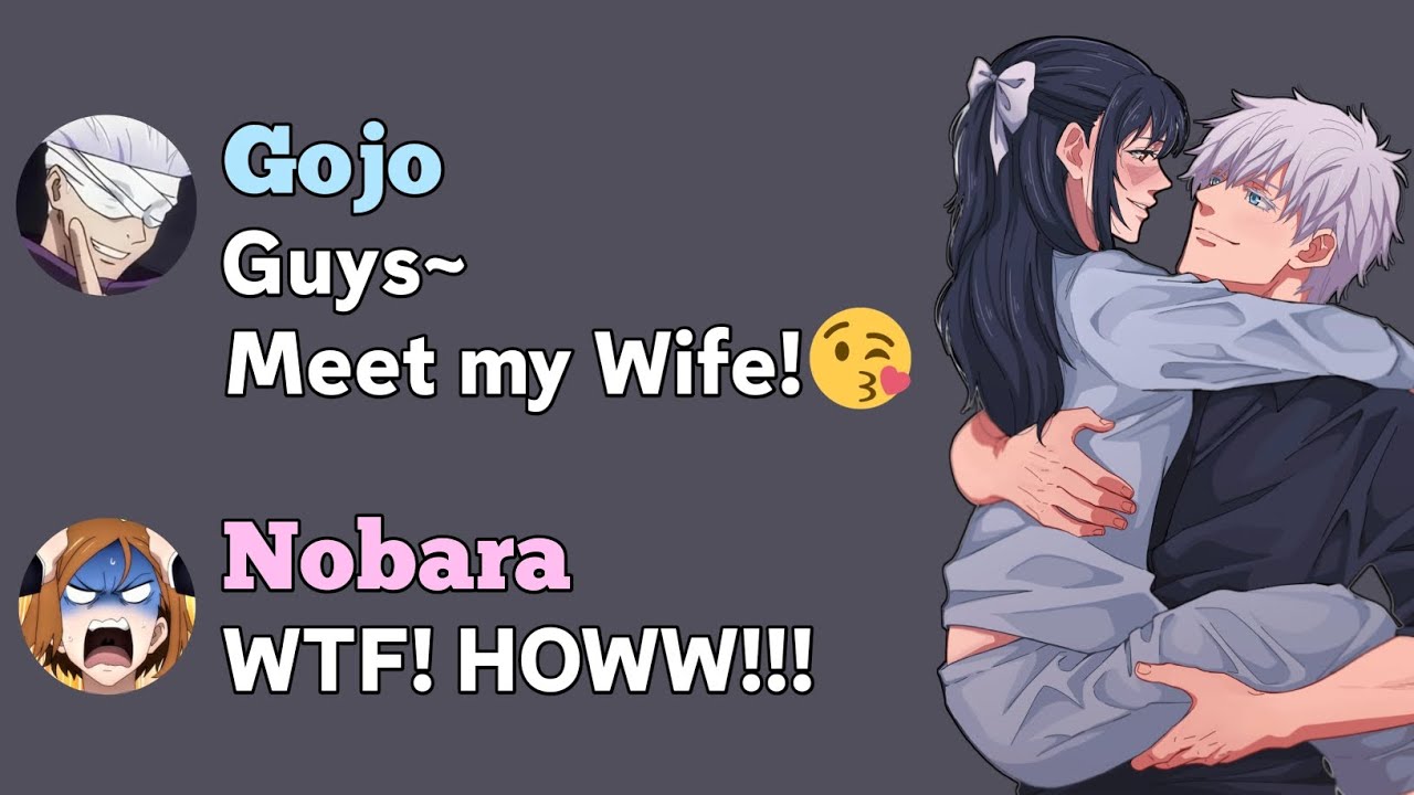 If Gojo and Utahime got Married... - YouTube