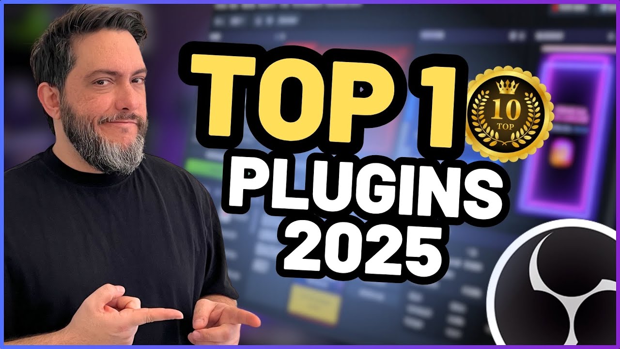 🔝Top 10 Plugins/Recursos do OBS Studio que mais Usei em 2025!!! - YouTube