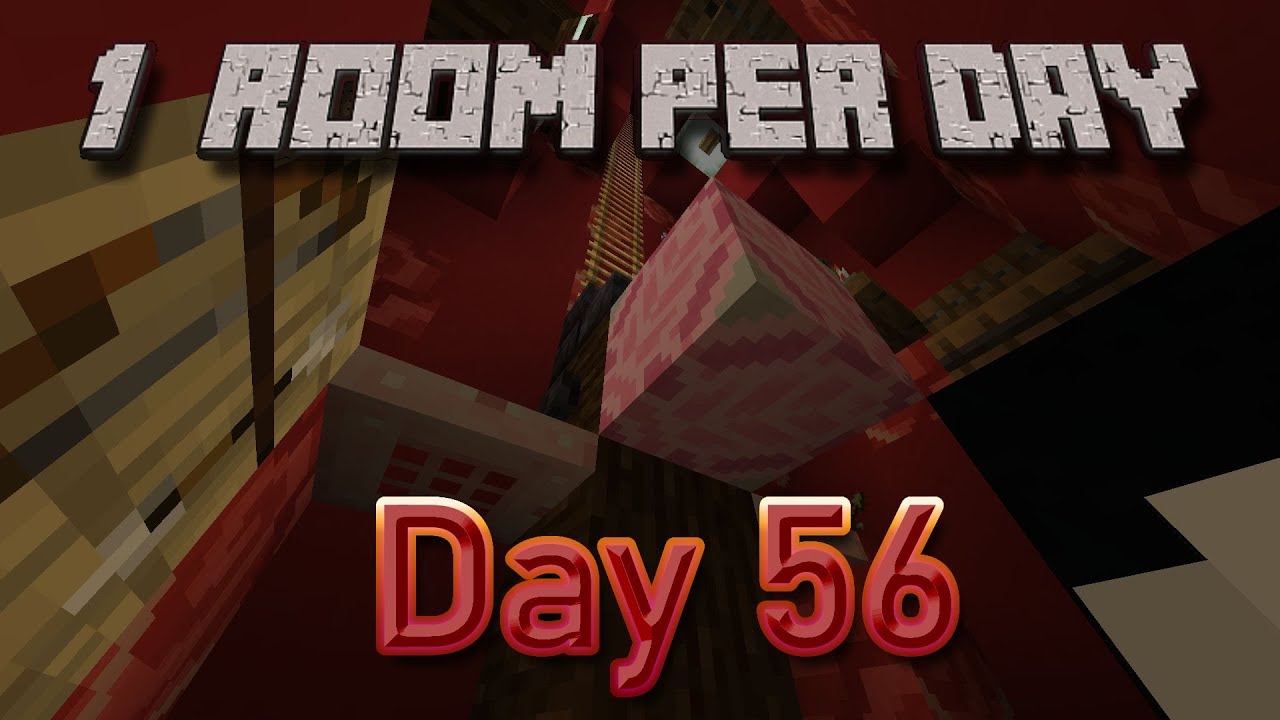 Building a room everyday until I have a mansion - day 56 - YouTube
