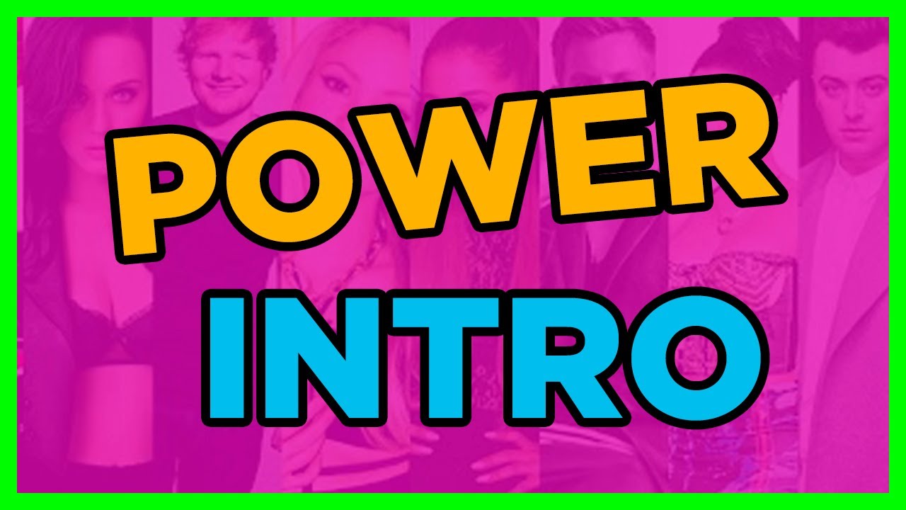 🔴Como Hacer UN POWER INTRO🔴 (( paso a paso ))🎧🎧 // POWER INTRO Con ...