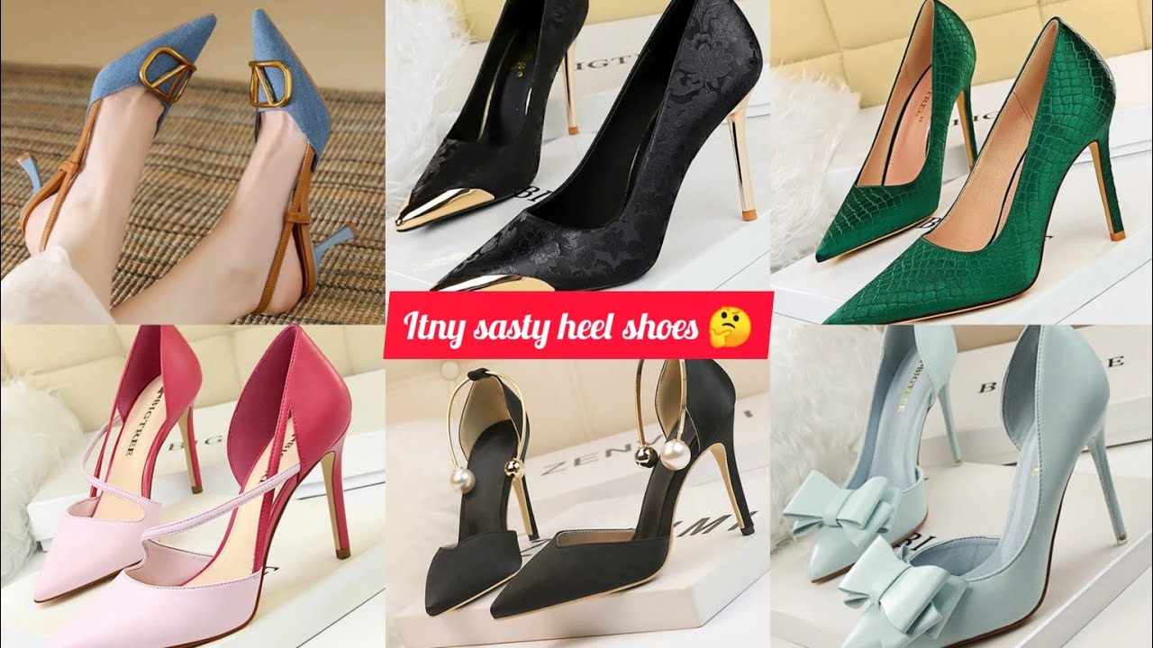 Latest Beautiful Heel Shoe Collection 2024 #heels footwear for girls # ...