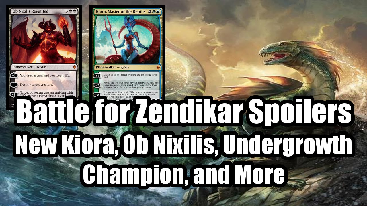 Battle for Zendikar Spoilers: Undergrowth Champion, Double ...