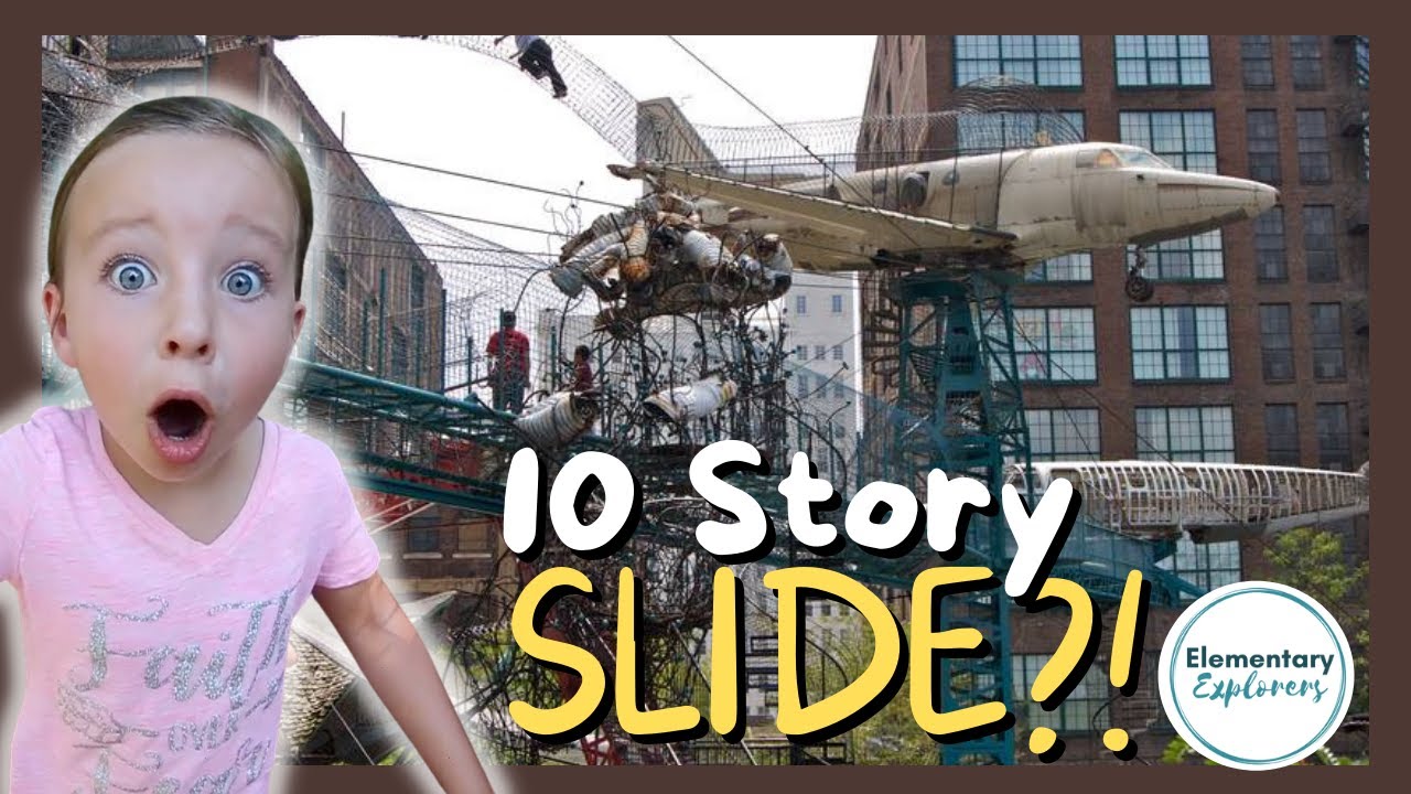 The Coolest Museum EVER!! - City Museum - Rooftop Ferris Wheel, Slides ...