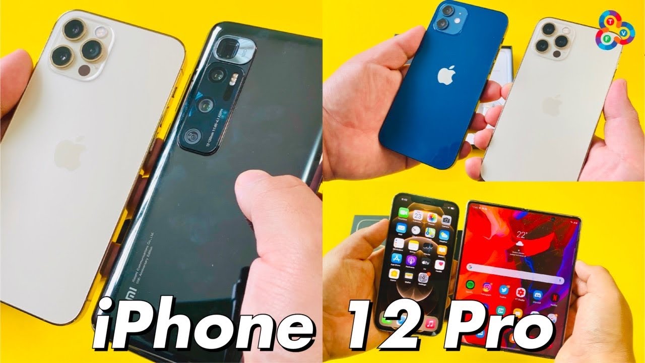 iPhone 12 Pro Unboxing & Comparison - GET GOLD! - YouTube