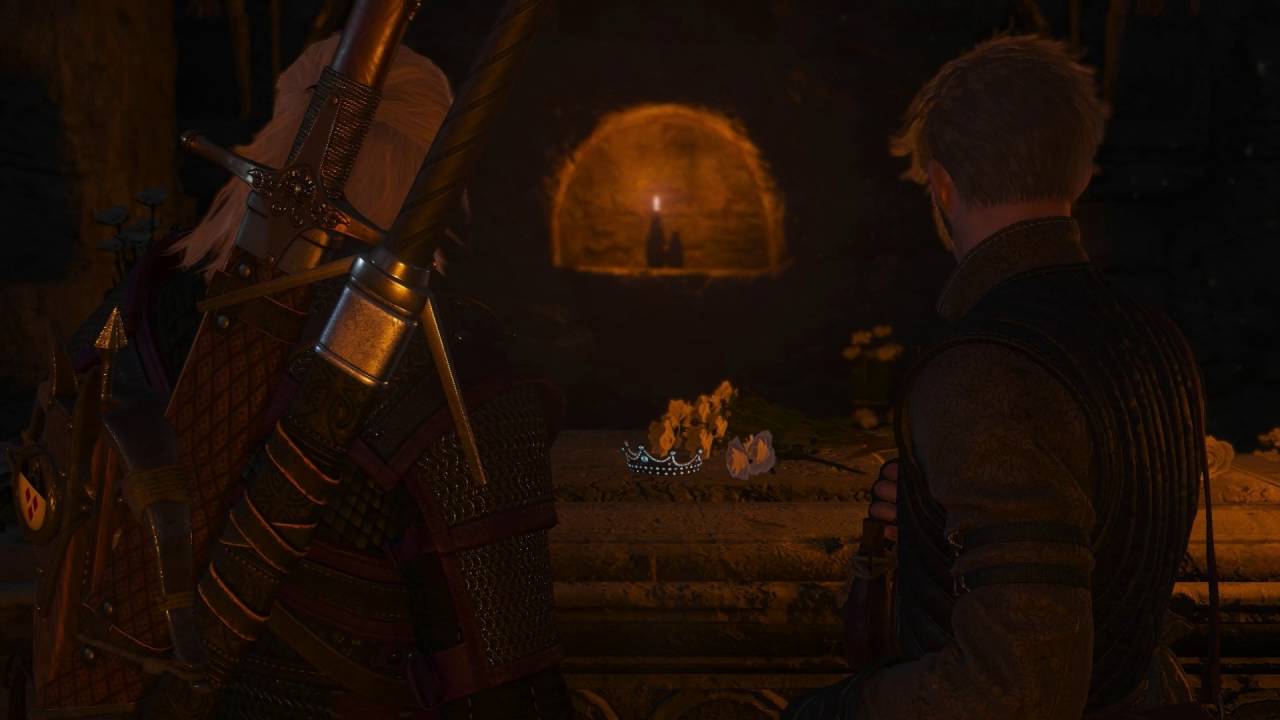 The Witcher 3: Blood and Wine - Sad Crypt Music (Ending) - YouTube