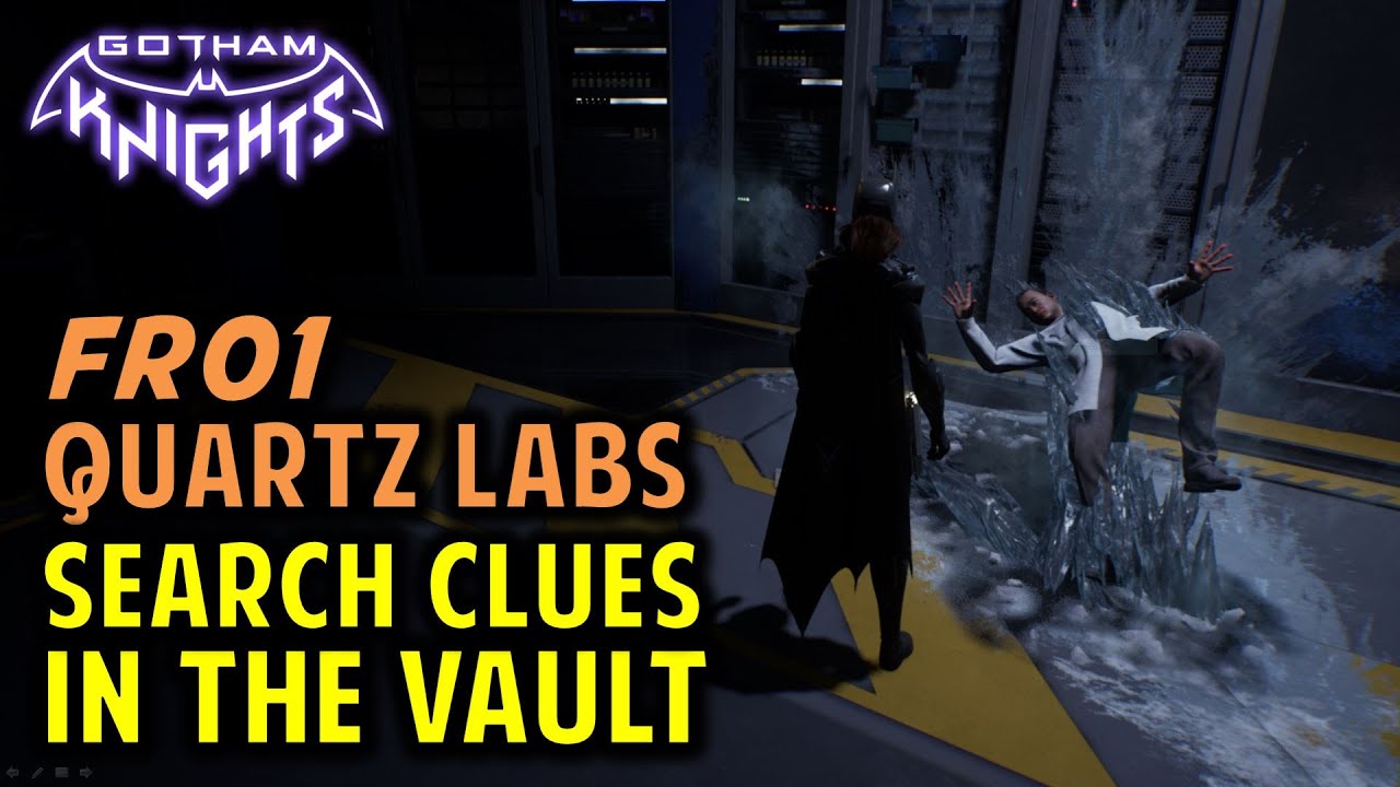 Search for Clues in the Vault | Quartz Labs | FR01 Mr Freeze | Gotham ...