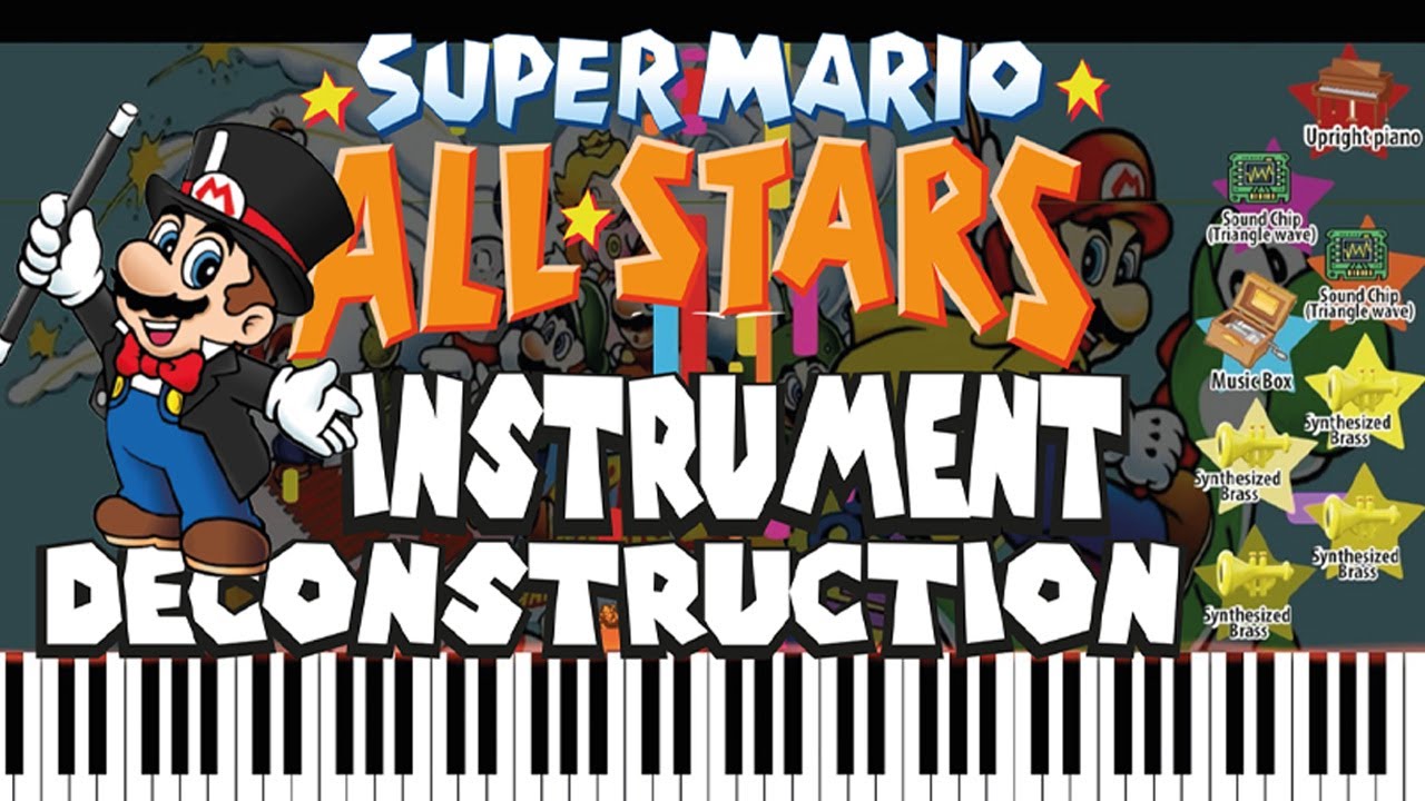 Super Mario All-Stars - Title Theme With Original Instruments - YouTube