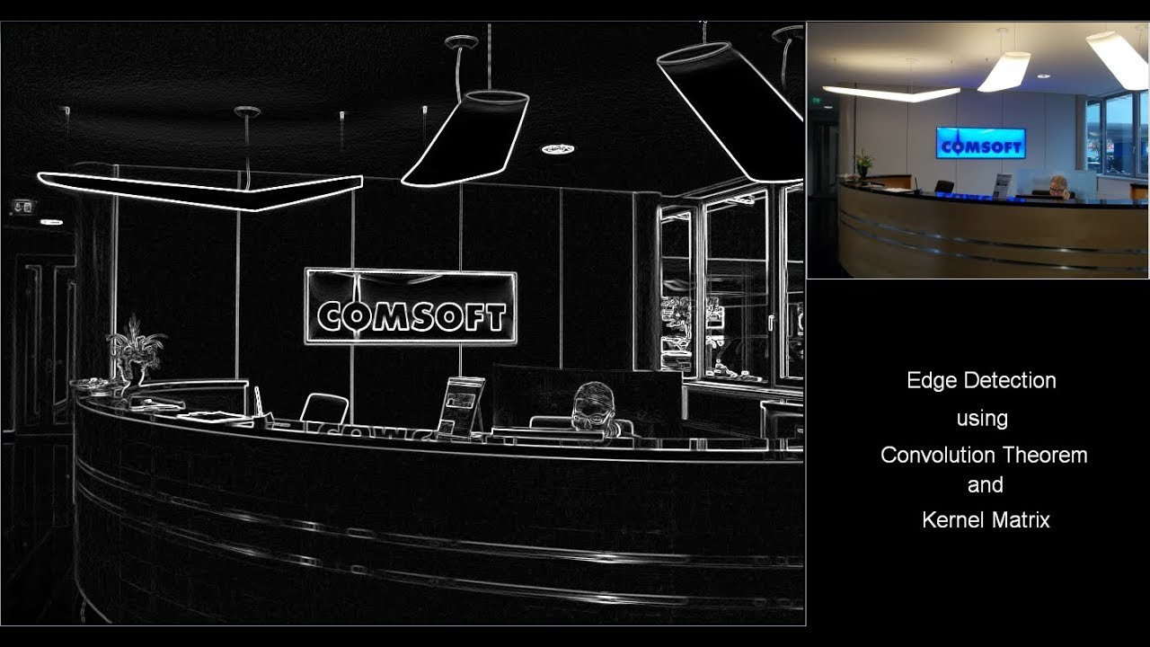 X11 Window System : Edge Detection using Convolution Theorem and Kernel ...