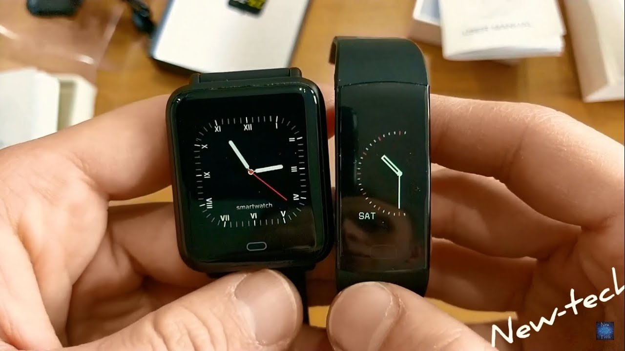 Q9 vs Jyou Y5 Pro Smartband Wristband Fitness Tracker Smart Bracelet ...