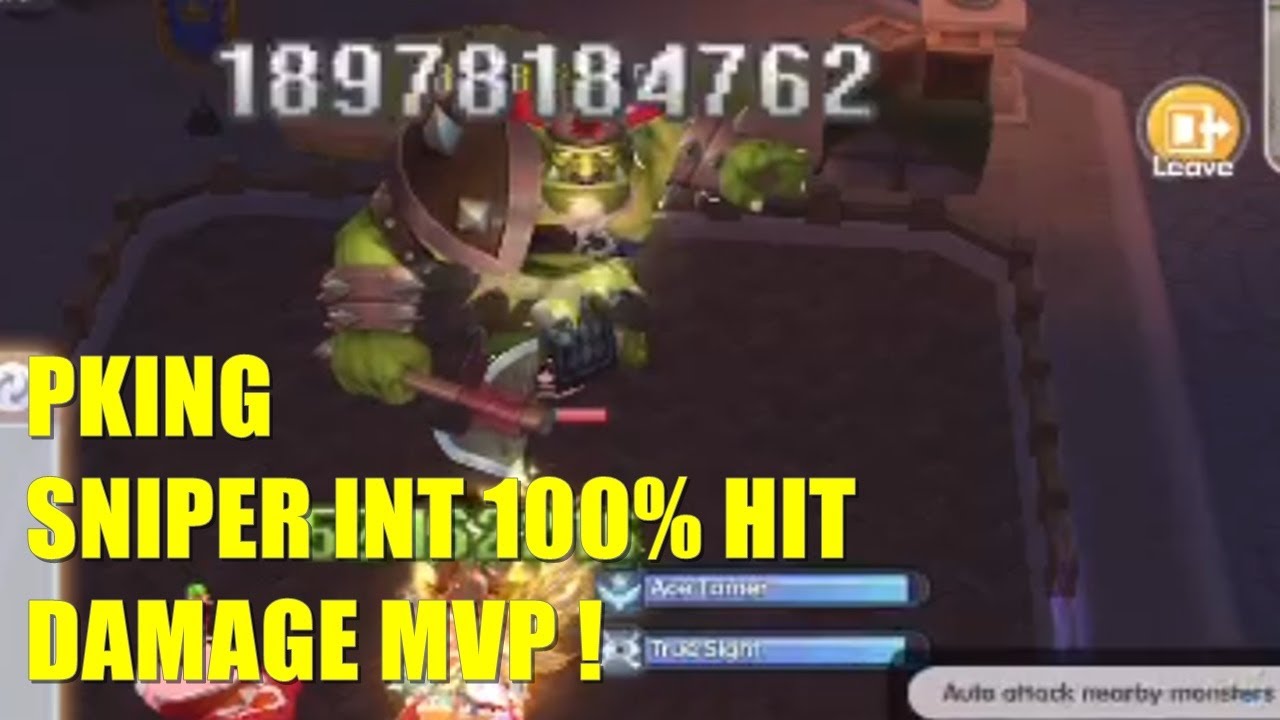 PKING Showcase Damage RANGER INT Build MVP ! | Ragnarok X Next ...