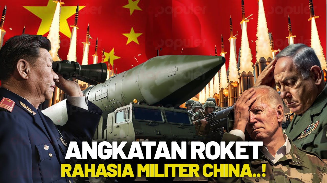 Militer China Kontrol Rudal Terbesar Dunia.! Kekuatan Angkatan Roket ...