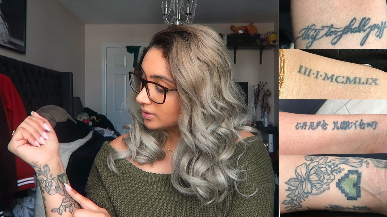 All About My 13 Tattoos | Meanings & Explanations - YouTube