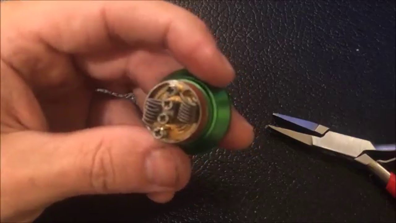 Vaping Cloud Chaser/ Clapton Coil Using 22 Gauge & 34 Gauge Kanthal - YouTube