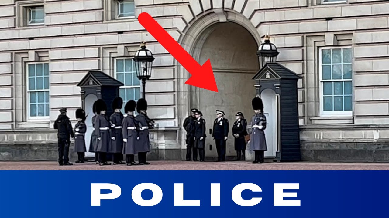 Armed Police Stop Officials From Crossing - YouTube