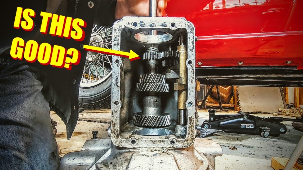 Countershaft Damage Inspection On Our Triumph Gearbox TR3 TR4 | Wegs ...