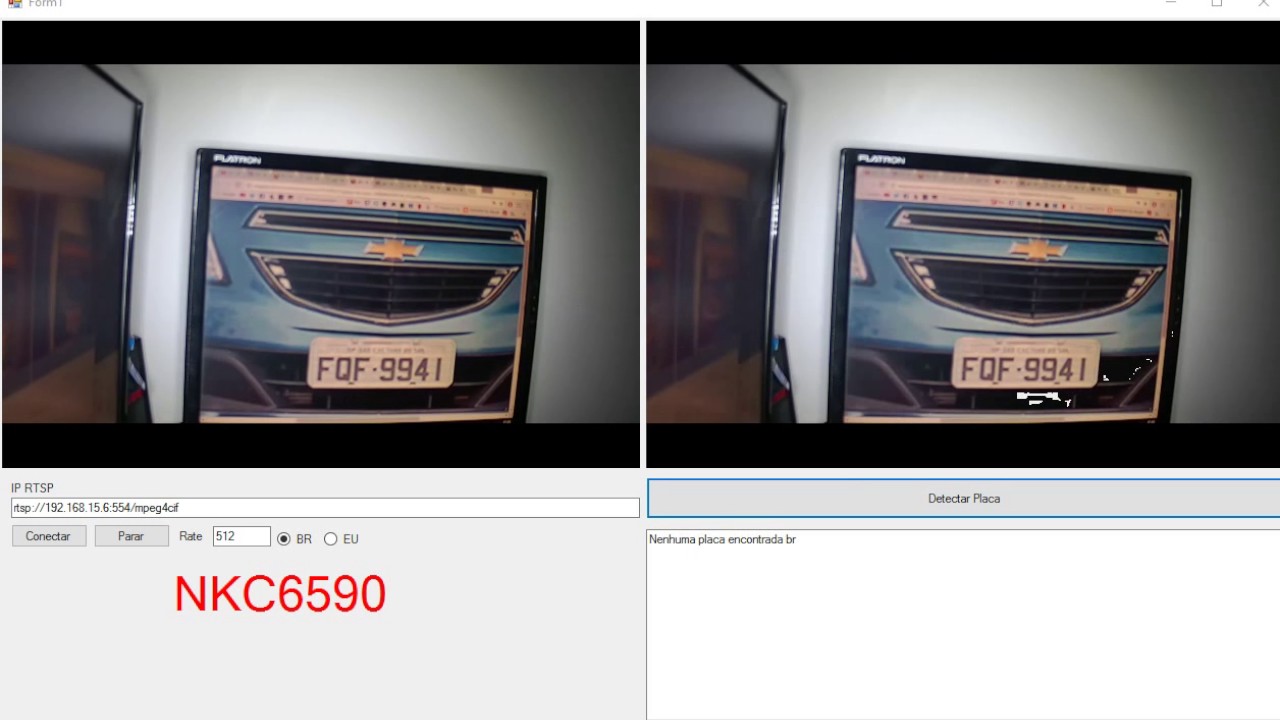 Sistema ANPR (Automatic Number Plate Recognize) Brazil, OpenALPR + IP ...