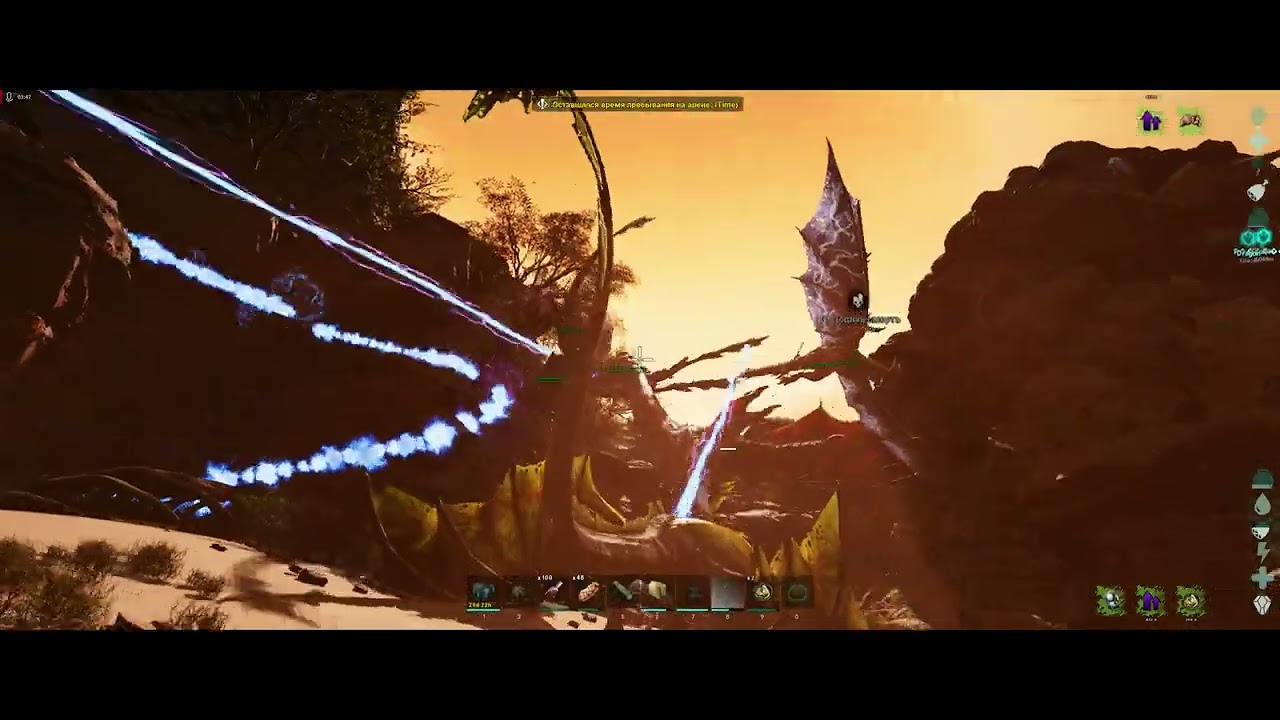 Ark Gamma Manticore Boss Fight! Ark Scorched Earth - YouTube
